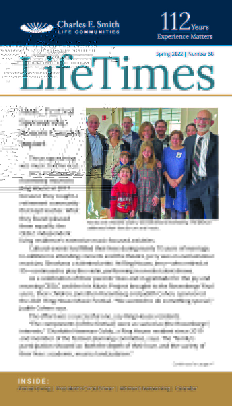 Spring 2022 - Charles E. Smith Life Communities